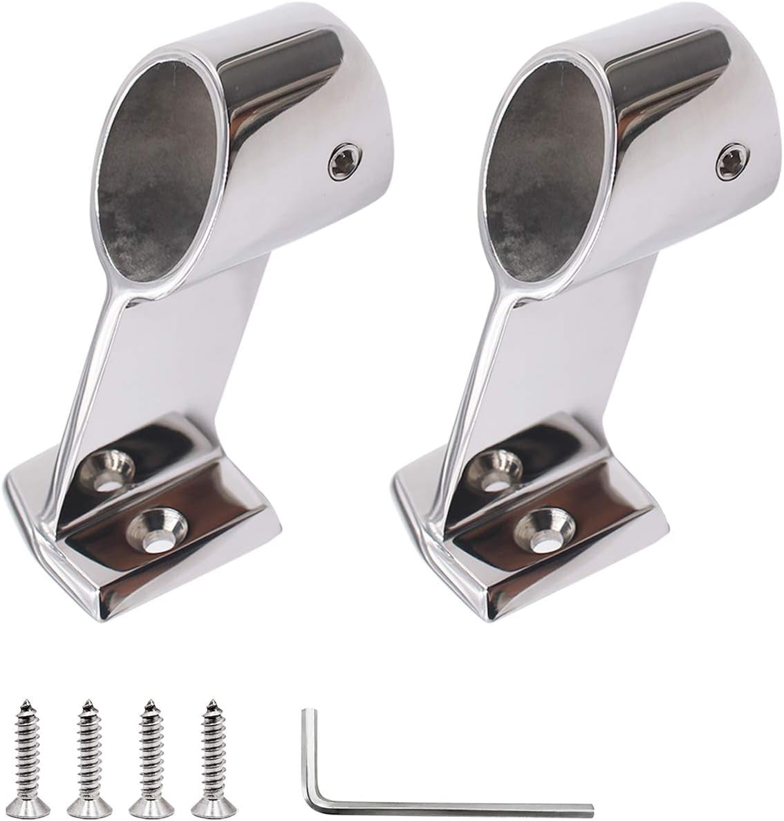 ABCISI Marine Boat Handrail Fittings, 316 Stainless Steel Hand Rail 60 ...