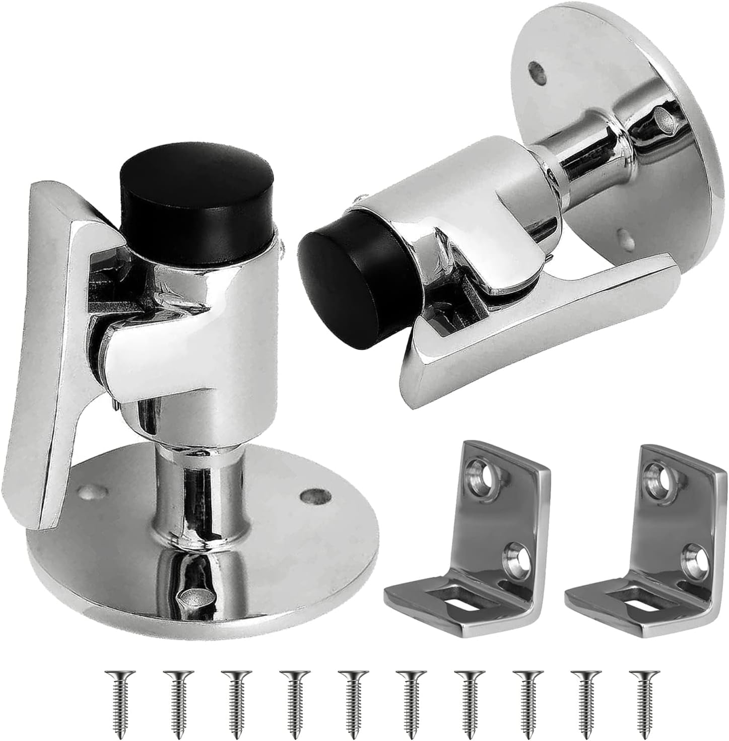 ABCISI Marine Grade 316 Stainless Steel Heavy Door Stopper Catch Set ...
