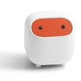 ABCISI Mini Trash Can with Lid, Cute Small Desktop Garbage Bin, Plastic ...
