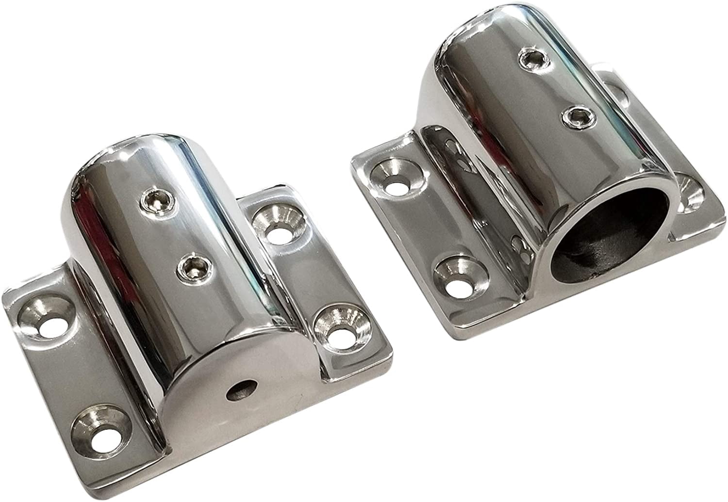 ABCISI Pair of 316SS Marine Grade Casting Boat Yacht Hand Rail Fitting ...