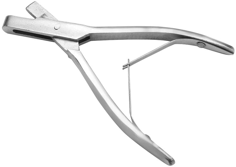 ABCISI Pig Ear Tag Plier, Stainless Steel Ear Notcher, Animal Identify ...