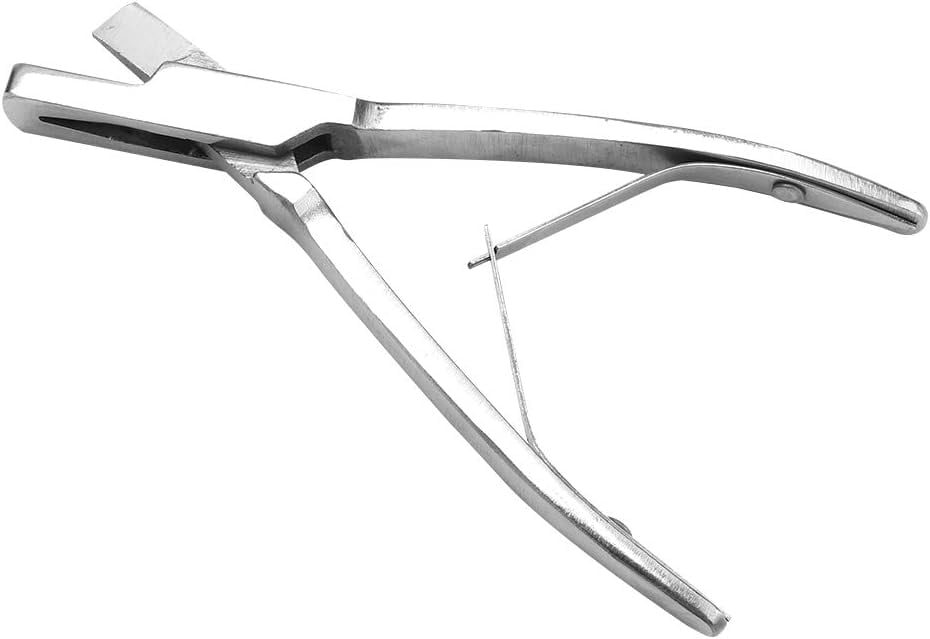 ABCISI Pig Ear Tag Plier, Stainless Steel Ear Notcher, Animal Identify ...