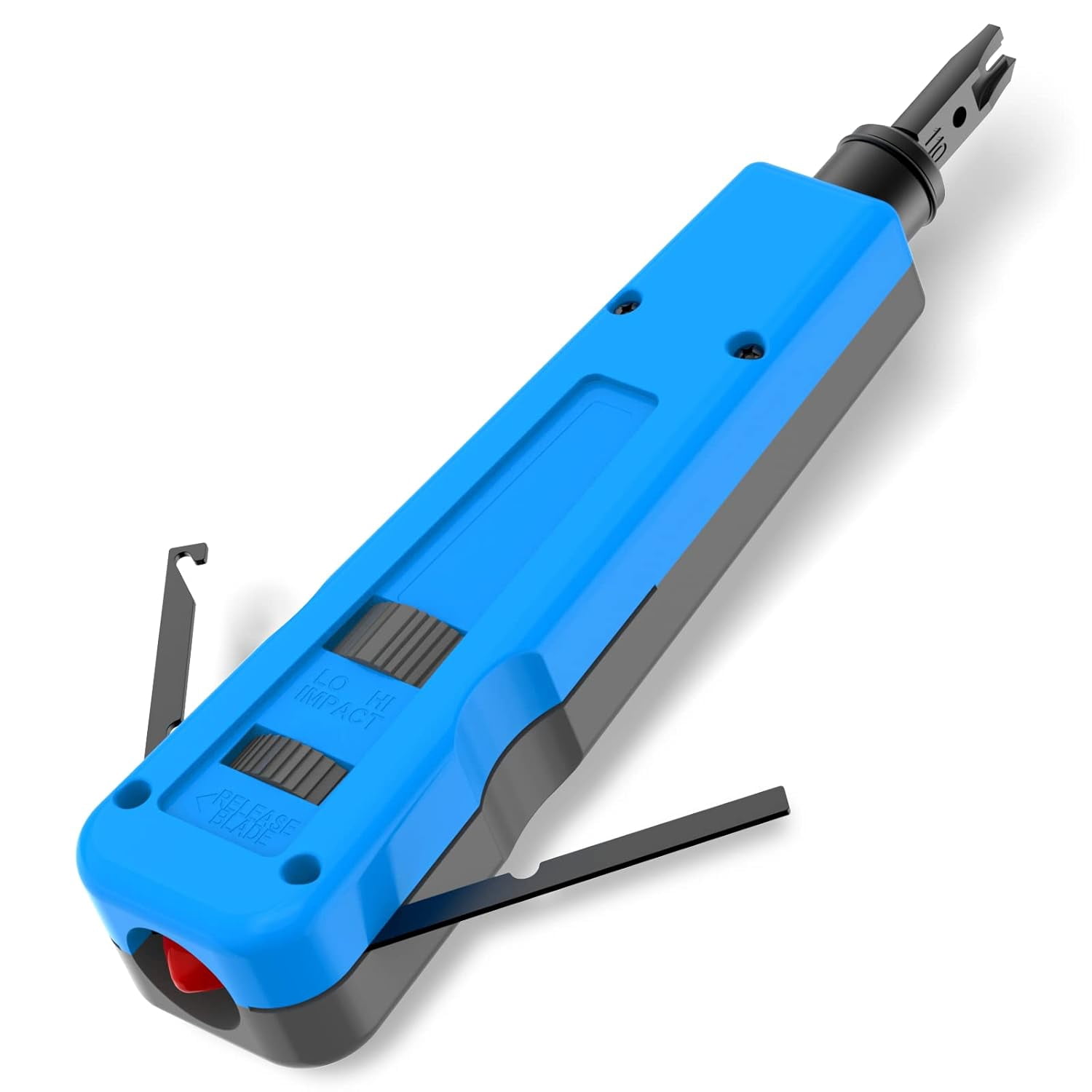 ABCISI Punch Down Tool, 110 Ethernet Keystone Punch Tool with 110/66 ...
