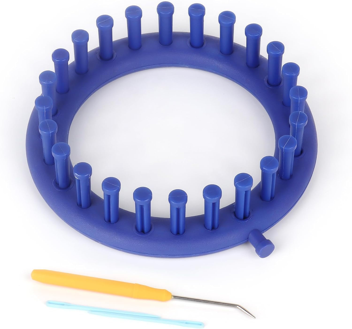 ABCISI Round Knitting Looms Set, 14 cm Diameter Green Plastic Weaving ...