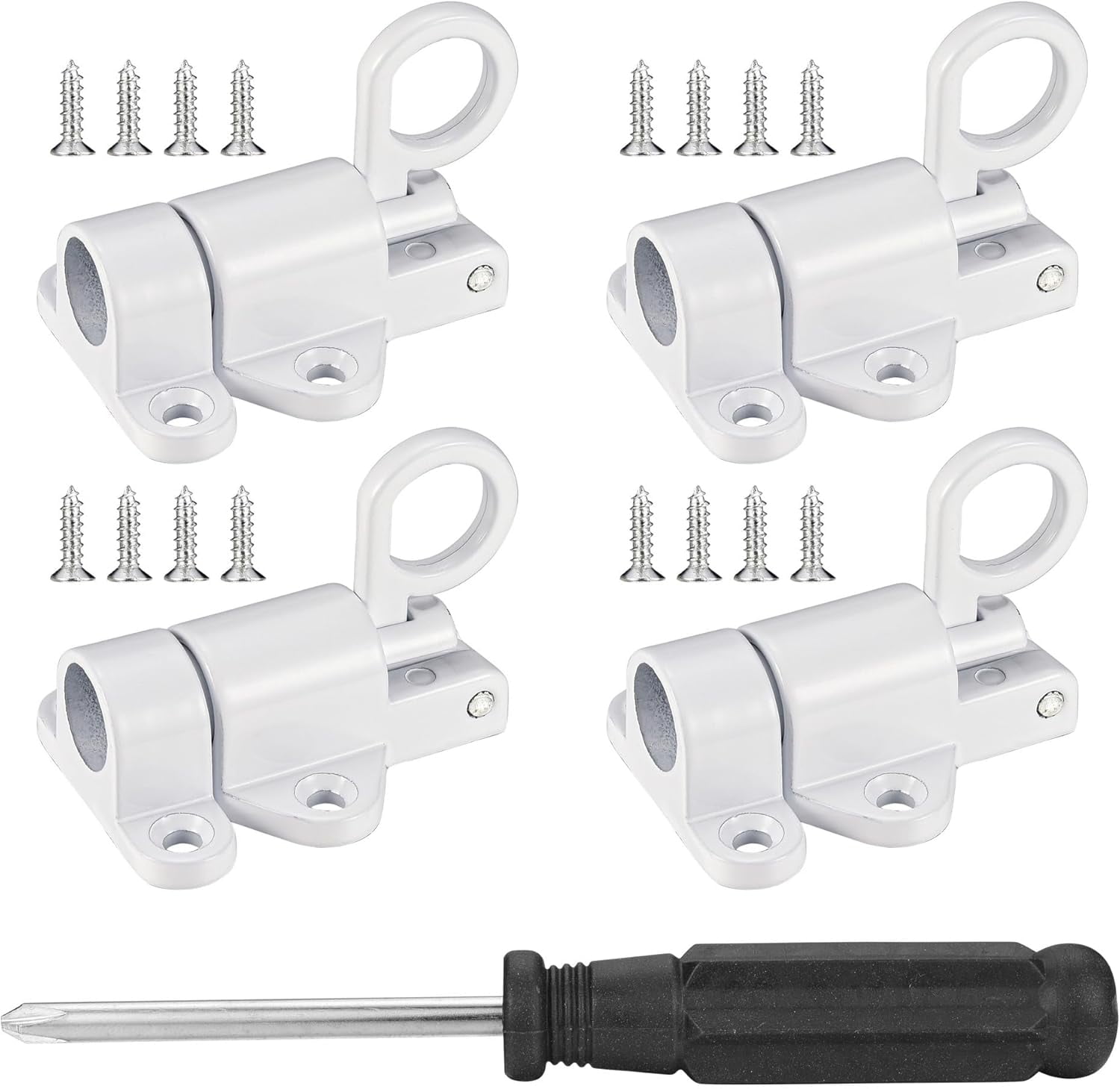 ABCISI Self-Closing Latches, Spring Gate Latch for Wooden Fence ...
