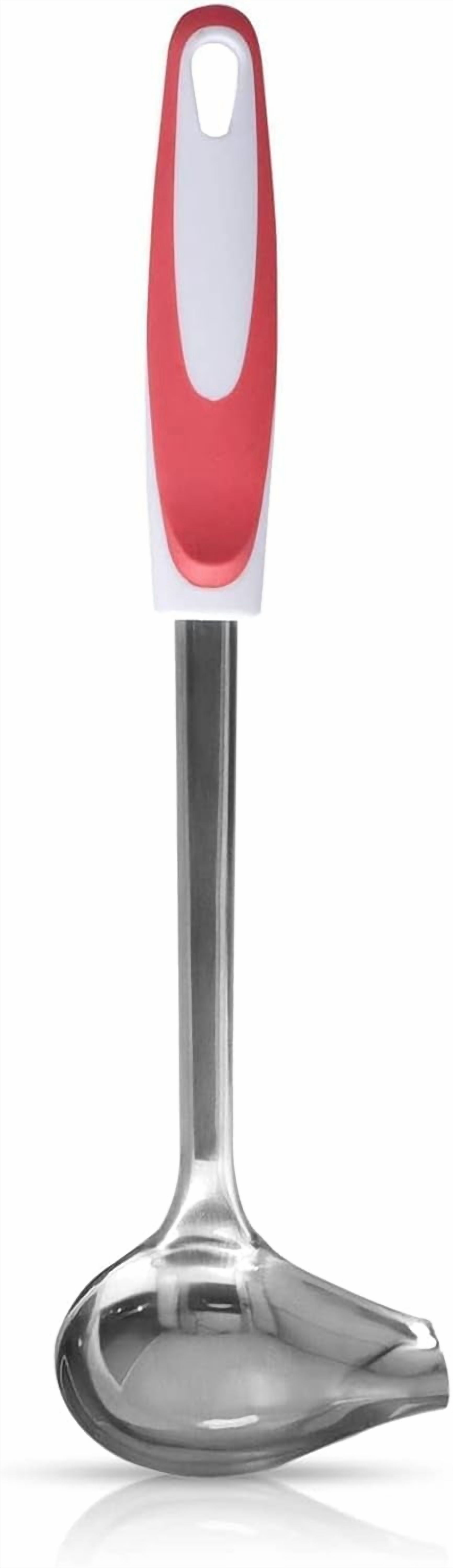 ABCISI Stainless Steel Canning Ladle with Spout, Sauce Spoon Soup Ladle ...
