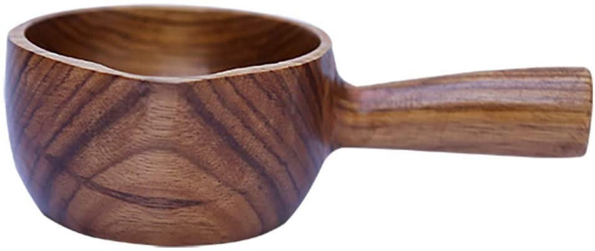 ABCISI Wooden Water Ladle, Wooden Scoops for Canisters, Water Dipper ...
