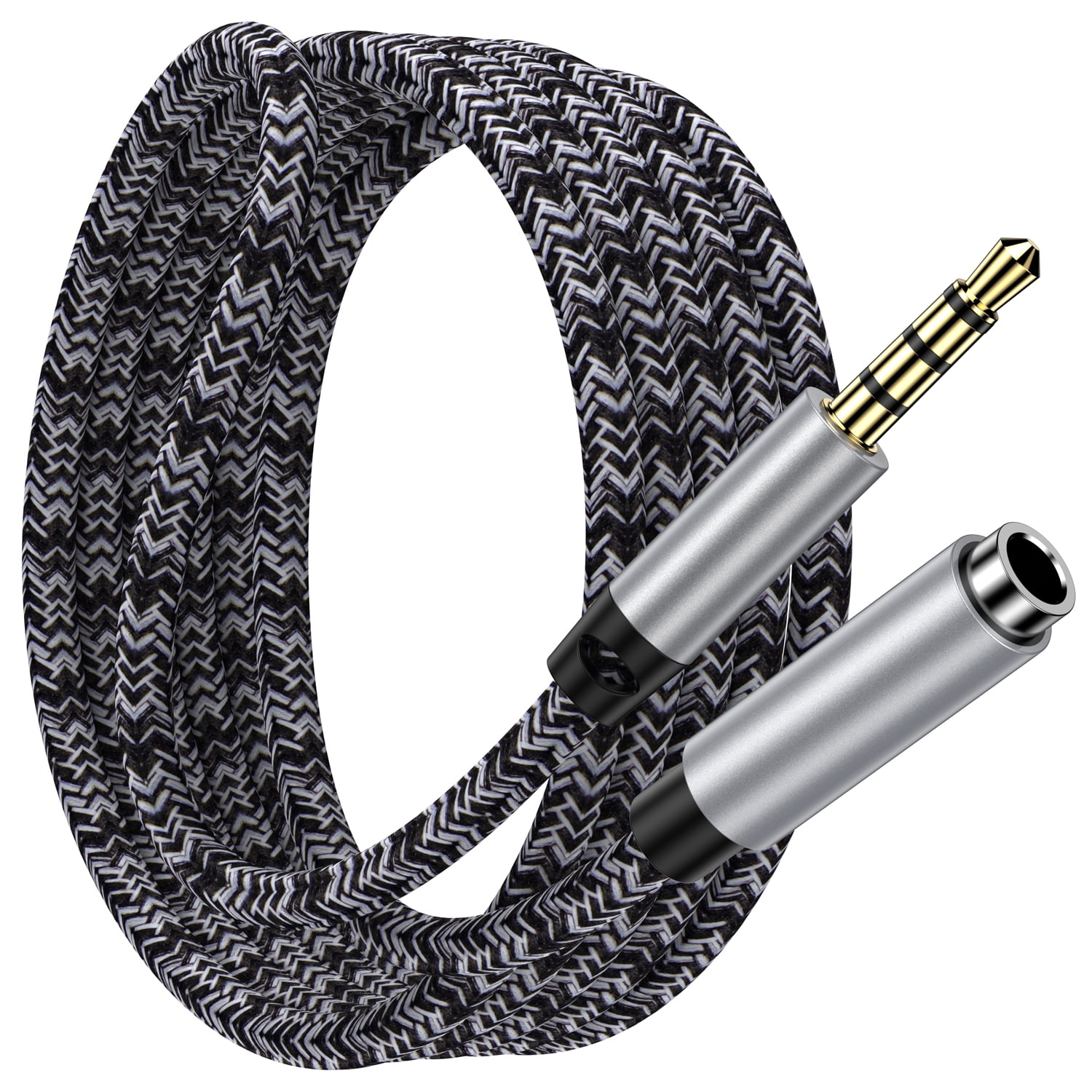 AbcPow Headphone Extension Cable 6FT, 3.5mm Aux Cord Male to Female ...