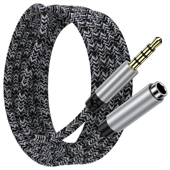 AbcPow Headphone Extension Cable 6FT, 3.5mm Aux Cord Male to Female ...