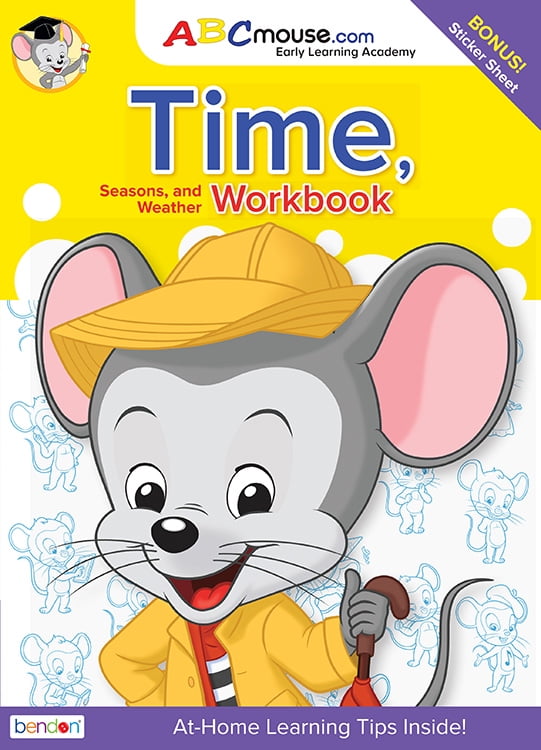 ABCmouse Time and Seasons 80 Page Workbook with Stickers by Bendon ...