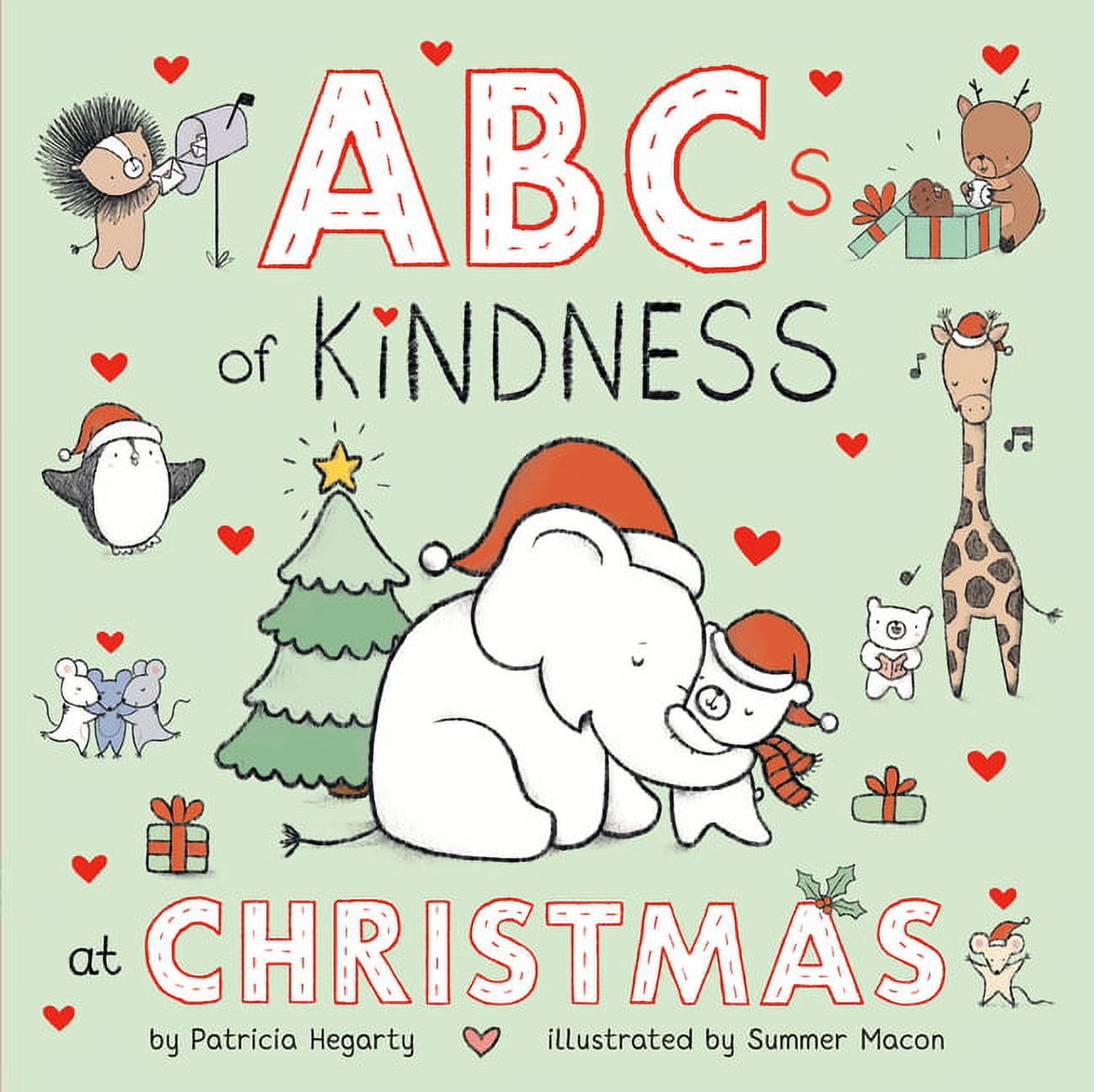 ABCs of Kindness at Christmas (Board book) - Walmart.com