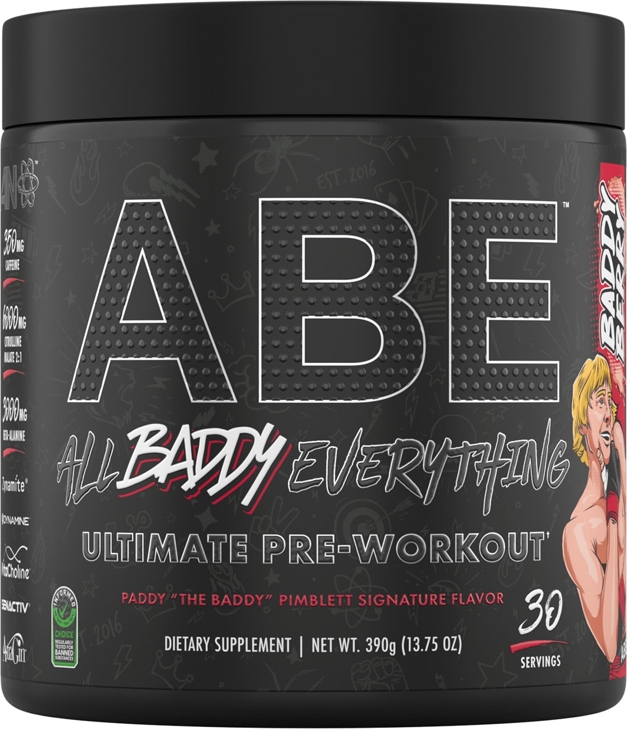 ABE All Black Everything Pre Workout Powder, Amino Acid Supplements ...