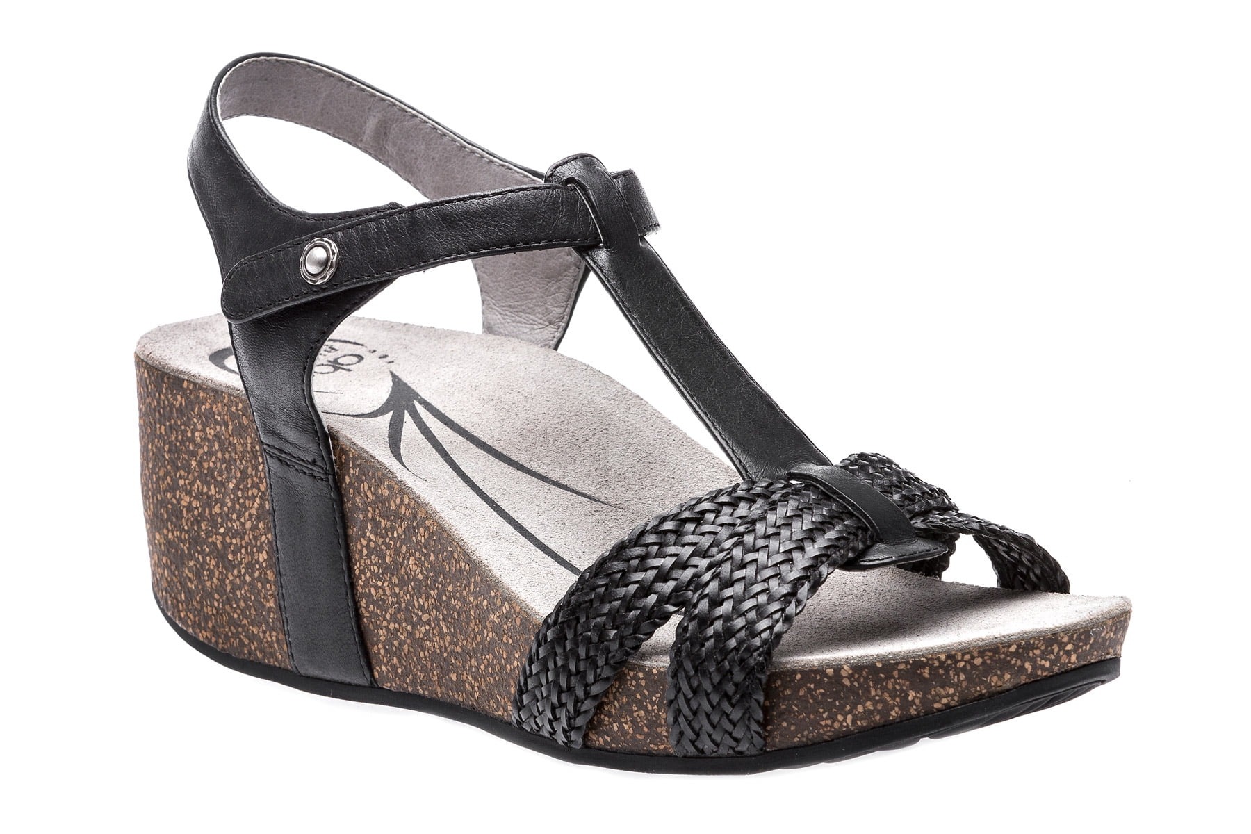 ABEO Urmy Metatarsal - Wedge Sandals in Black - Walmart.com
