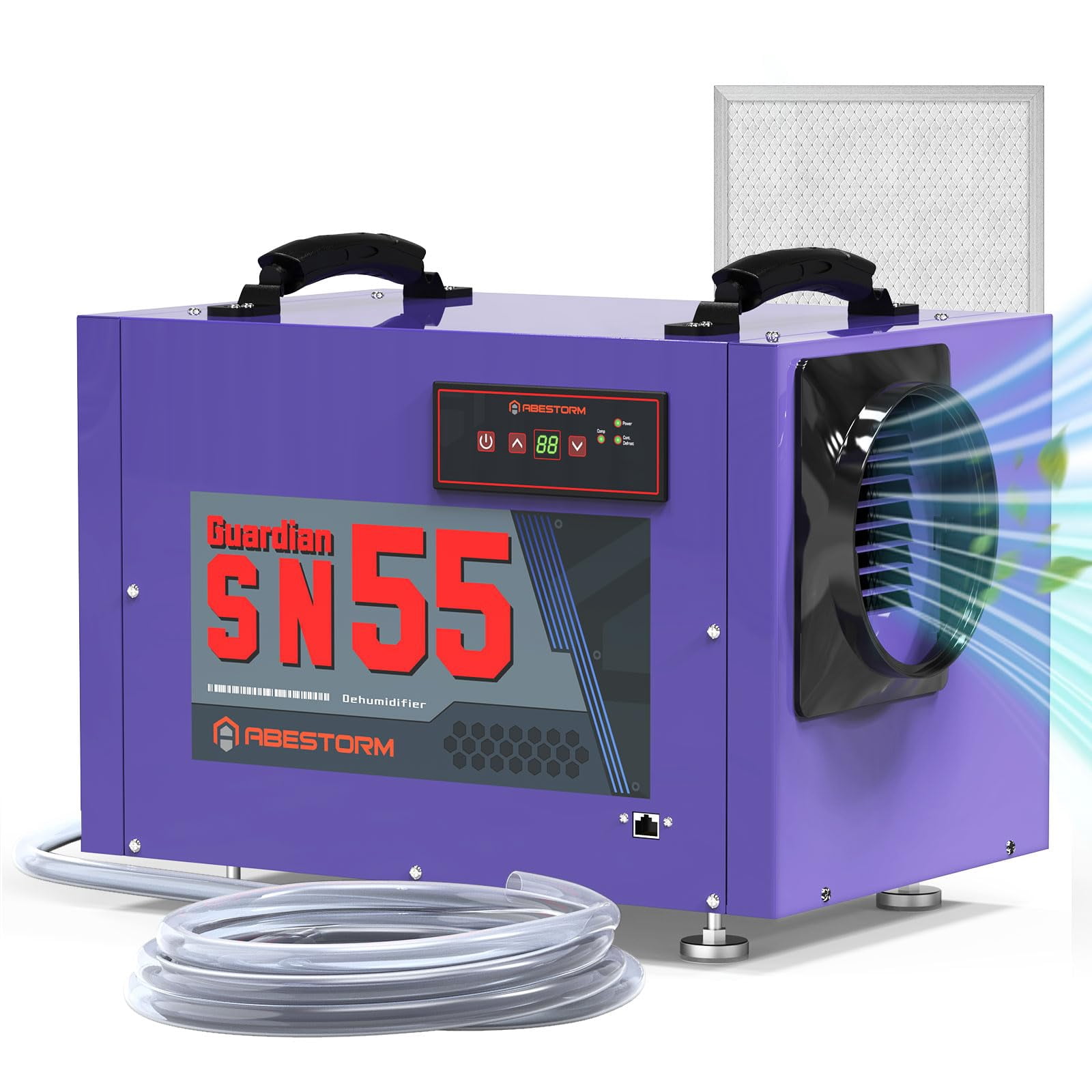 Free Shipping! ABESTORM 113 Pint Crawl Space Dehumidifiers Commercial ...