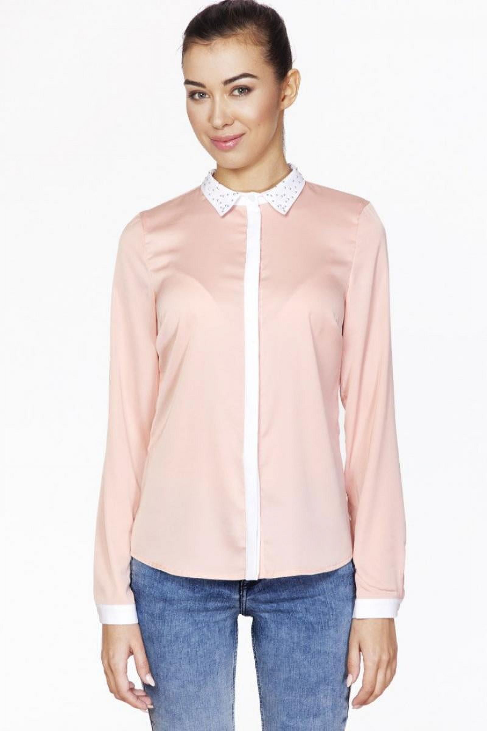 ABG Women's Pink Long sleeve shirt - 38 - Walmart.com