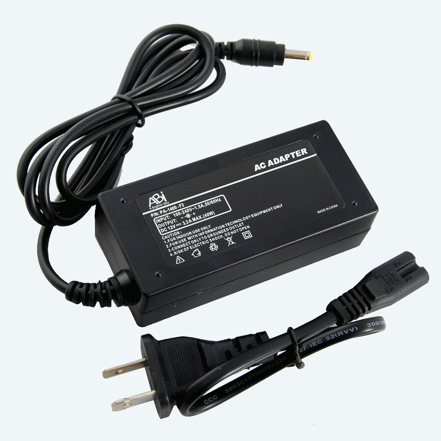 ABI 12V 40W AC Adapter for LED Strip Lights - Walmart.com