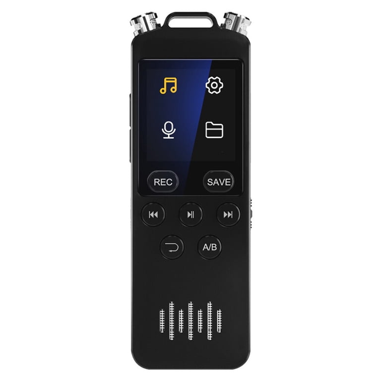 64GB Digital Recorder 64GB Digital Voice Recorder With Noise Cancelling ...