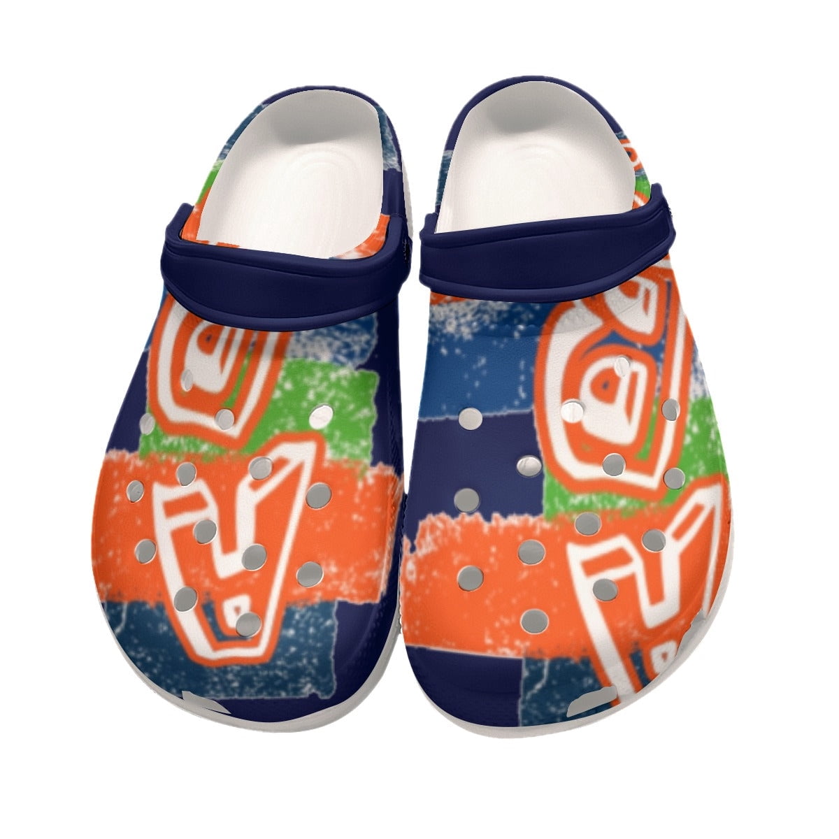 ABJ BRICK All-Over Print Women's Classic Clogs - Walmart.com