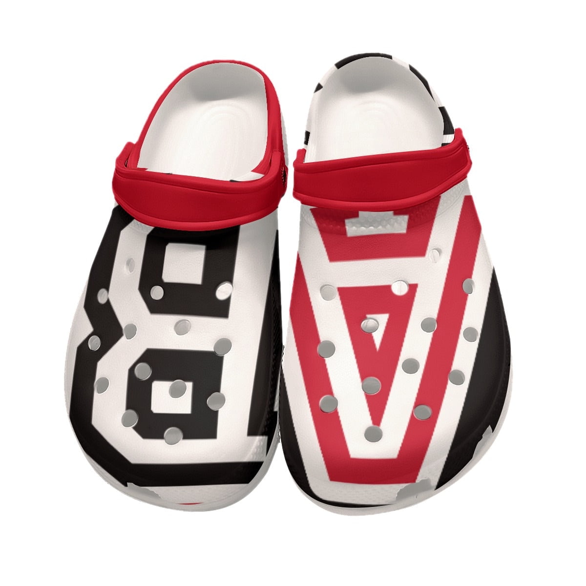 ABJ Greek All-Over Print Women's Classic Clogs - Walmart.com