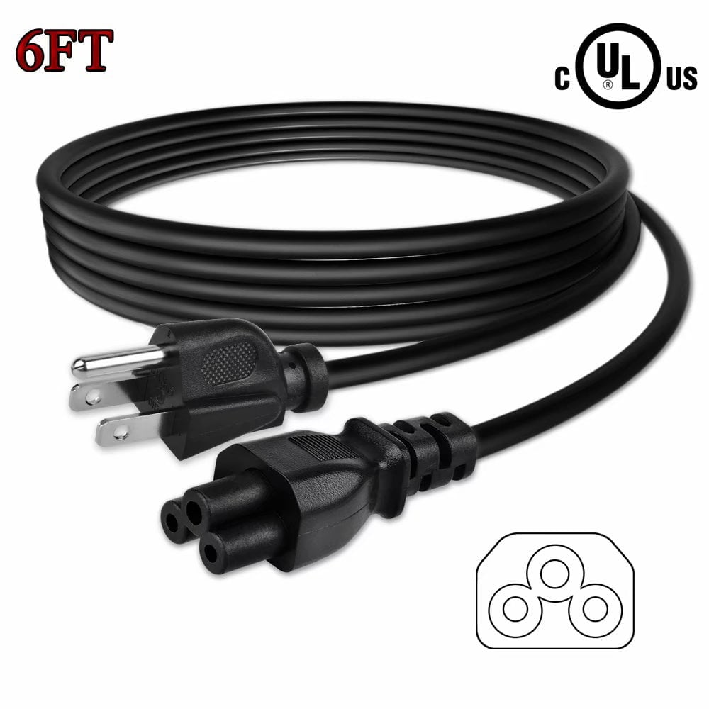 ABLEGRID 6ft UL Listed AC 3 Pin AC Power Cord Cable Plug For eMachines ...