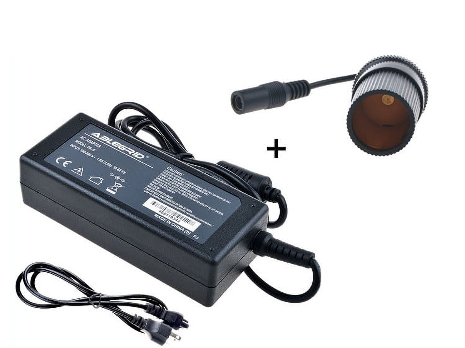 ABLEGRID AC / DC Adapter to 12V 5Amp Car Converter For Igloo 22 Quart ...