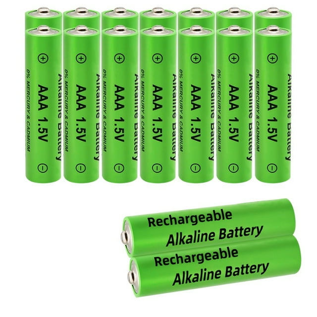ABLINK AAA Alkaline Batteries 16 Pack, Longest Lasting Energy, 1.5V 3000mAh Rechargeable in Bulk ...
