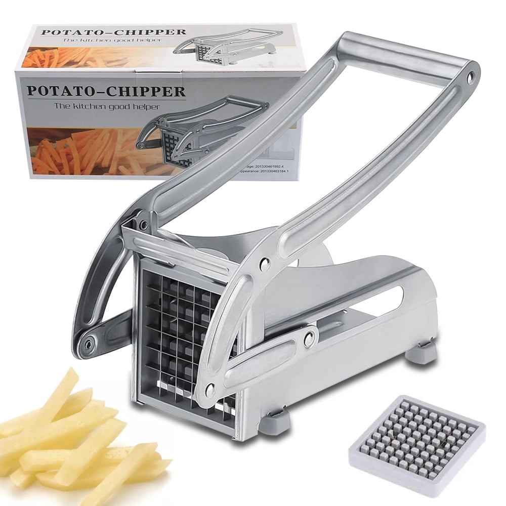 Walmart French Fry Cutter Machine, 2-Blade Potato & Veggie Slicer ...