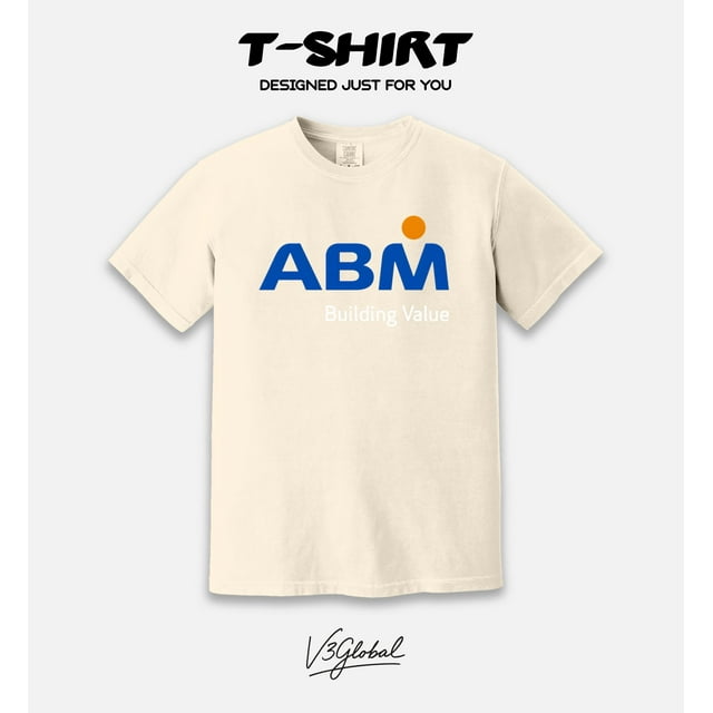 ABM Industries Co Blk Comfort Color T-Shirt, for men & women, up to ...