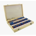 ABN 1/4in Tungsten Carbide Router Bits for Woodworking 35pc Wood Router ...