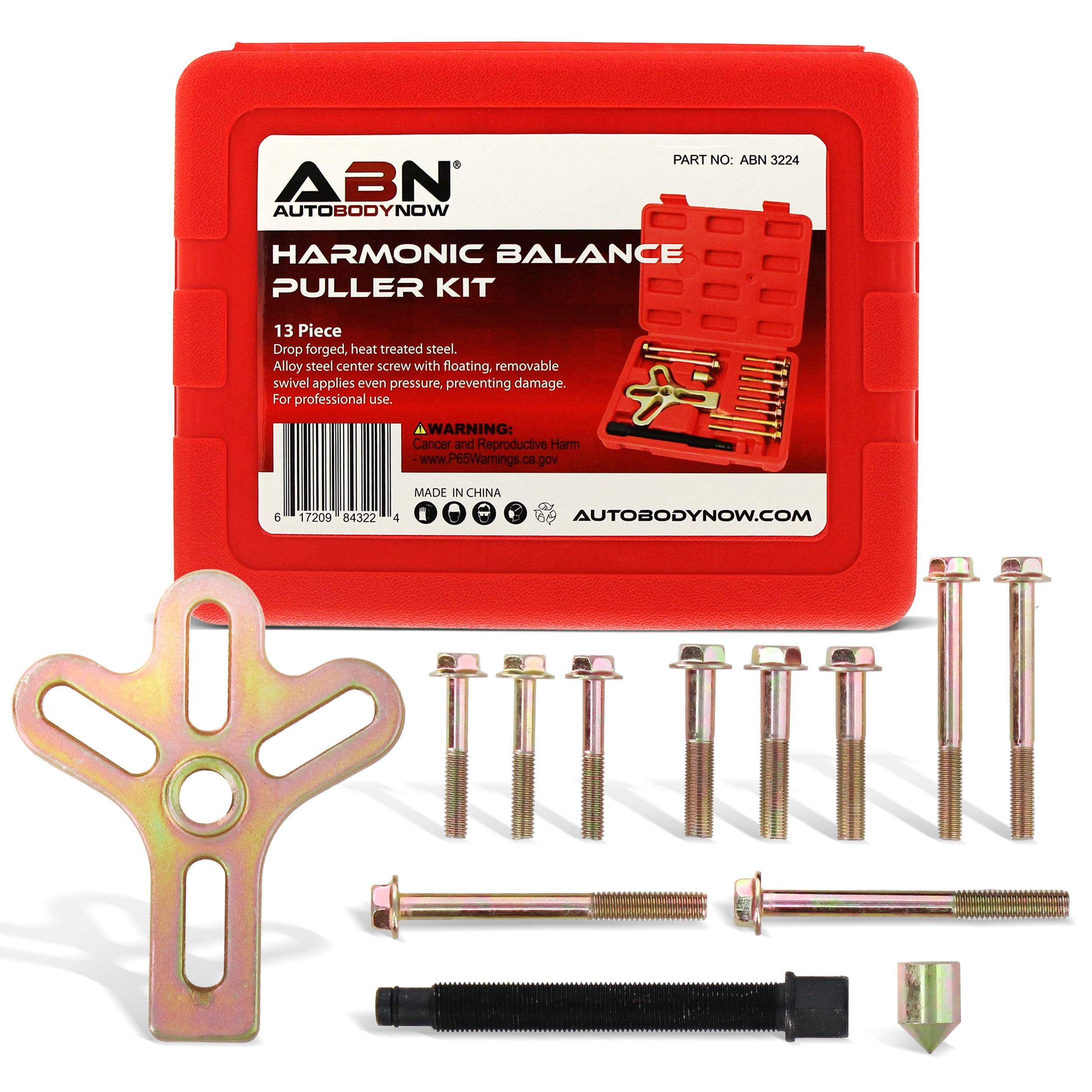 ABN 13 Piece Harmonic Balancer Steering Wheel Puller Kit - Walmart.com
