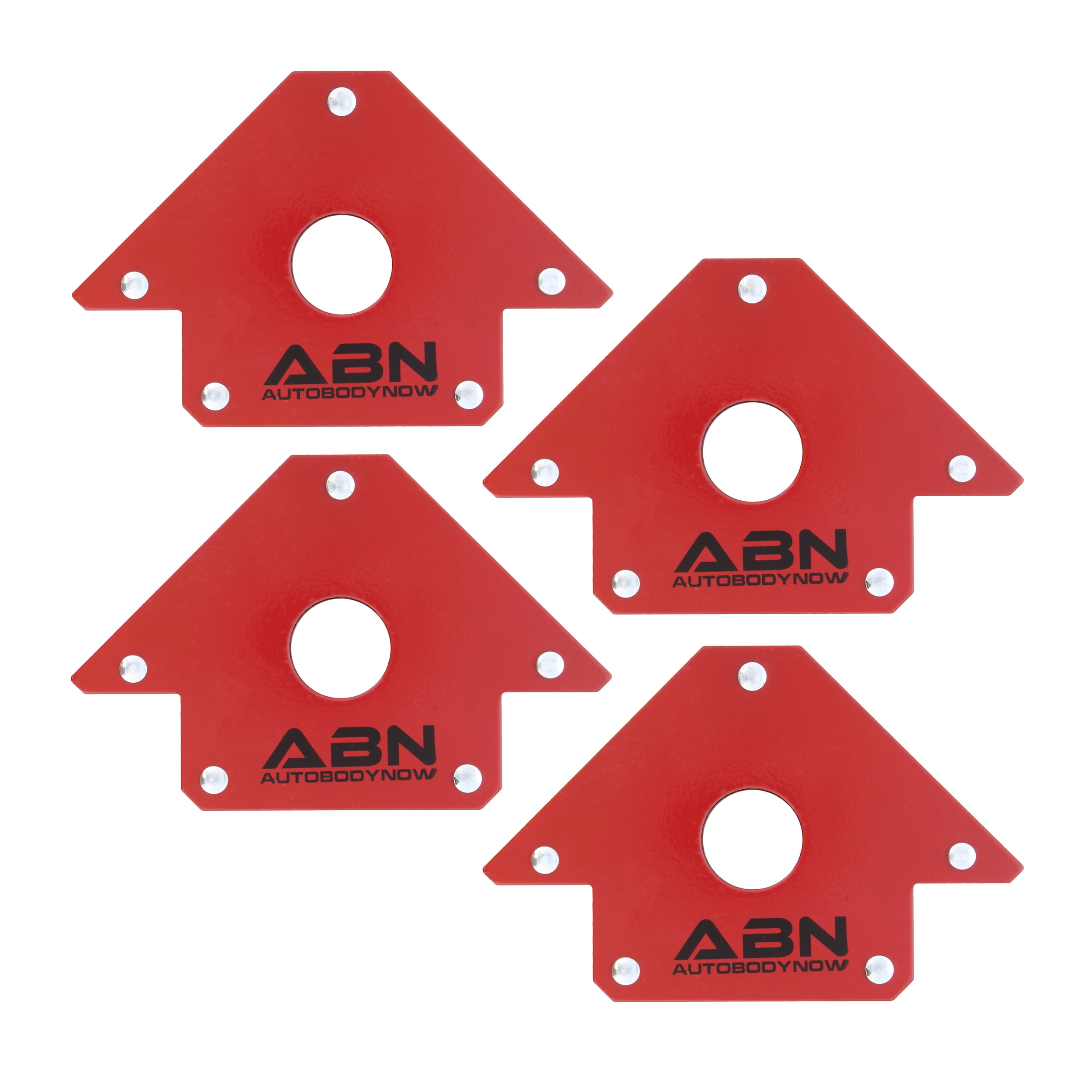 ABN Arrow Welding Magnet - 4pk 50lb Positioning Square Welding Clamps ...
