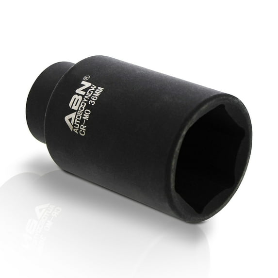ABN Axle Nut Socket 36mm 1/2" Inch Drive Universal for 6pt Axle Nut on ...