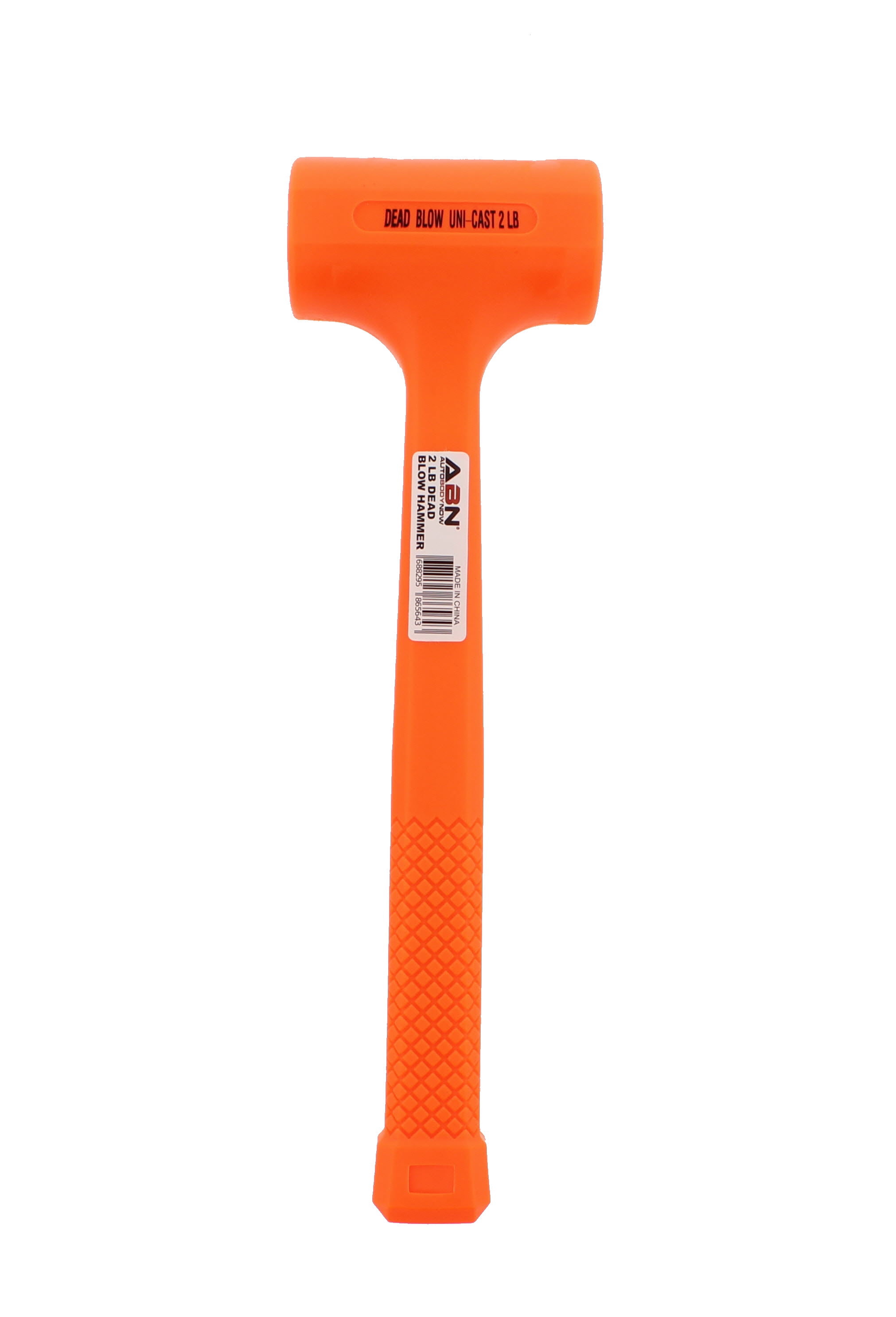 ABN Dead Blow Hammer 2 lb Pound Mallet with Non-Marring Rubber Coating ...
