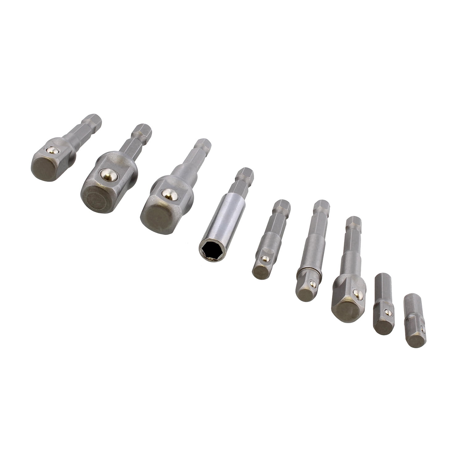 ABN | Drill Bit Extension Driver Bit Set 9pc Socket Adapter Set Hex ...