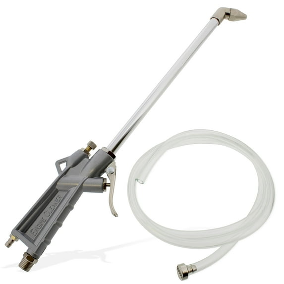 ABN Engine Cleaning Gun, High-Pressure Air Sprayer, 4-Foot Siphon Hose ...