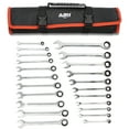 ABN 22-Piece SAE Metric Combination Ratchet Wrench Set - Kit for ...