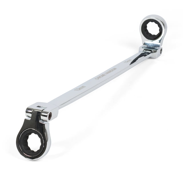 ABN Ratcheting Wrench 13 and 15mm Double End Flex Head Metric ...