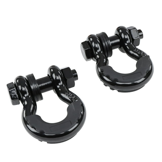 ABN Tow Hitch D Ring 3/4 Inch - 2pk Towing D Rings 41,850 lb Break ...