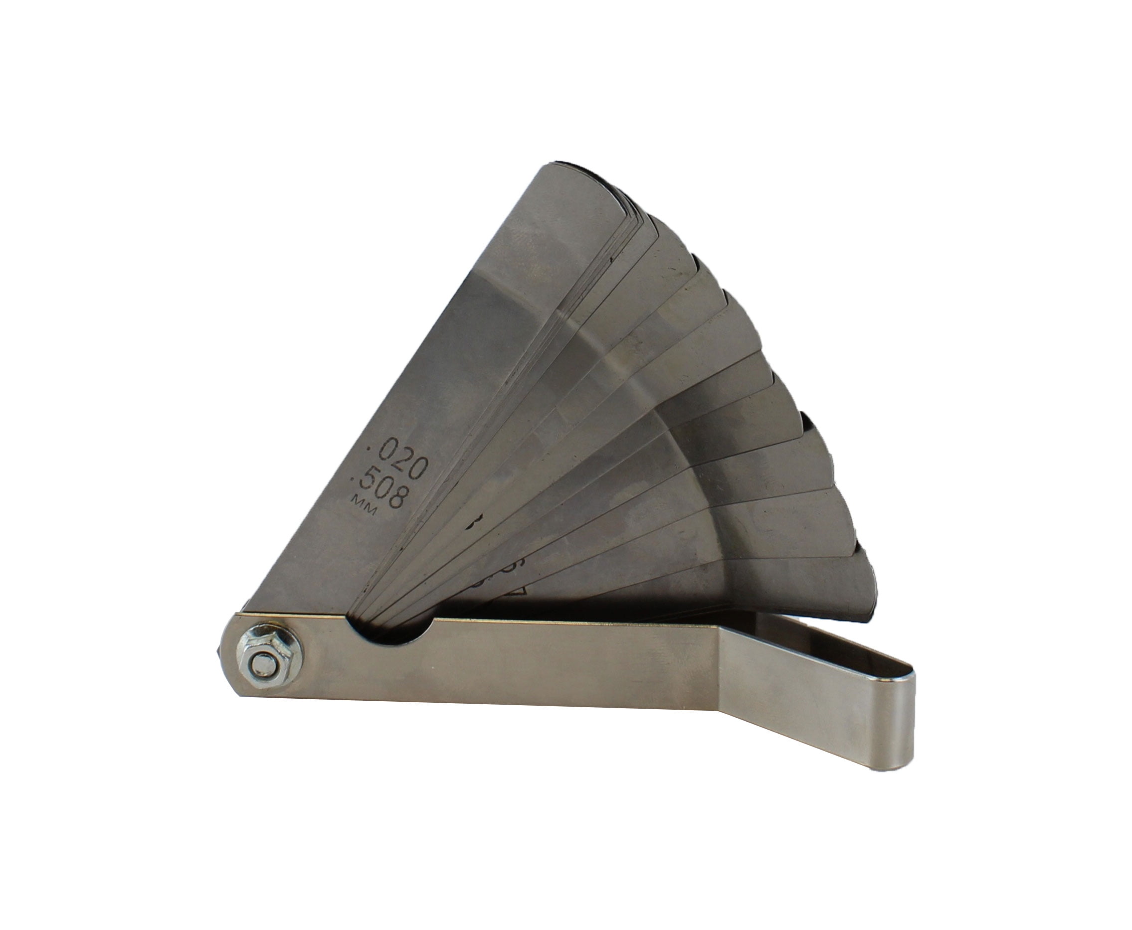 ABN Universal SAE & Metric Offset Valve Feeler Thickness Gauge 16pc ...