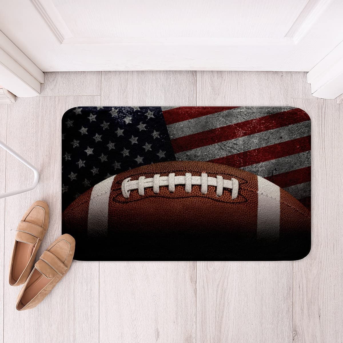 ABOAKRL American Football Funny Doormat Home Decor Mats Indoor Doormat ...
