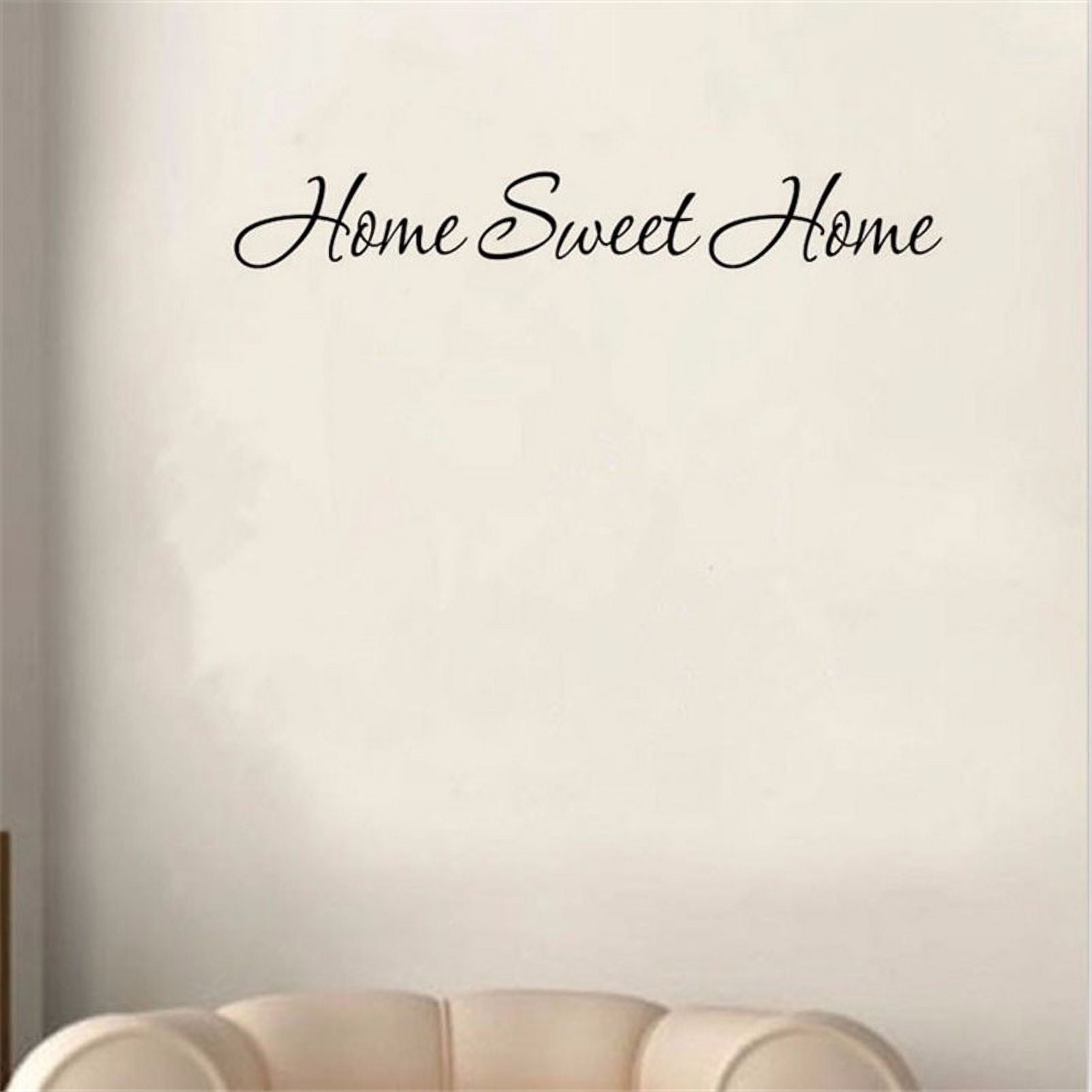 ABODELINE Home Sweet Home Sticker Wall Decor Art Quote Vinyl - Die Cut ...