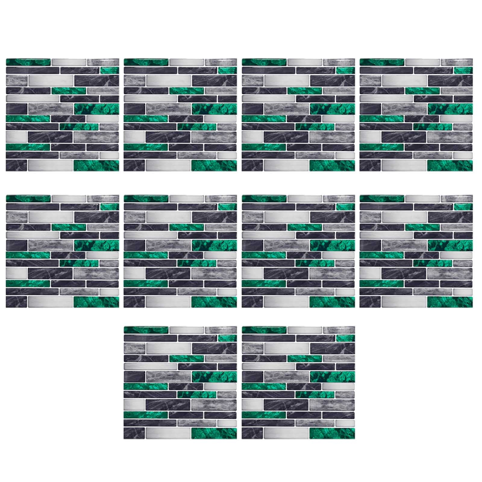 ABODELINE Peel and Stick on Self Adhesive Backsplash Wall Marble Tiles ...