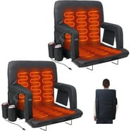 Cascade Mountain Tech Comfortable Cushioned Back Support Wide Ultra ...