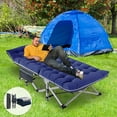 ABORON Folding Camping Cot for Adults & Kids, Folding Guest Bed Cots ...
