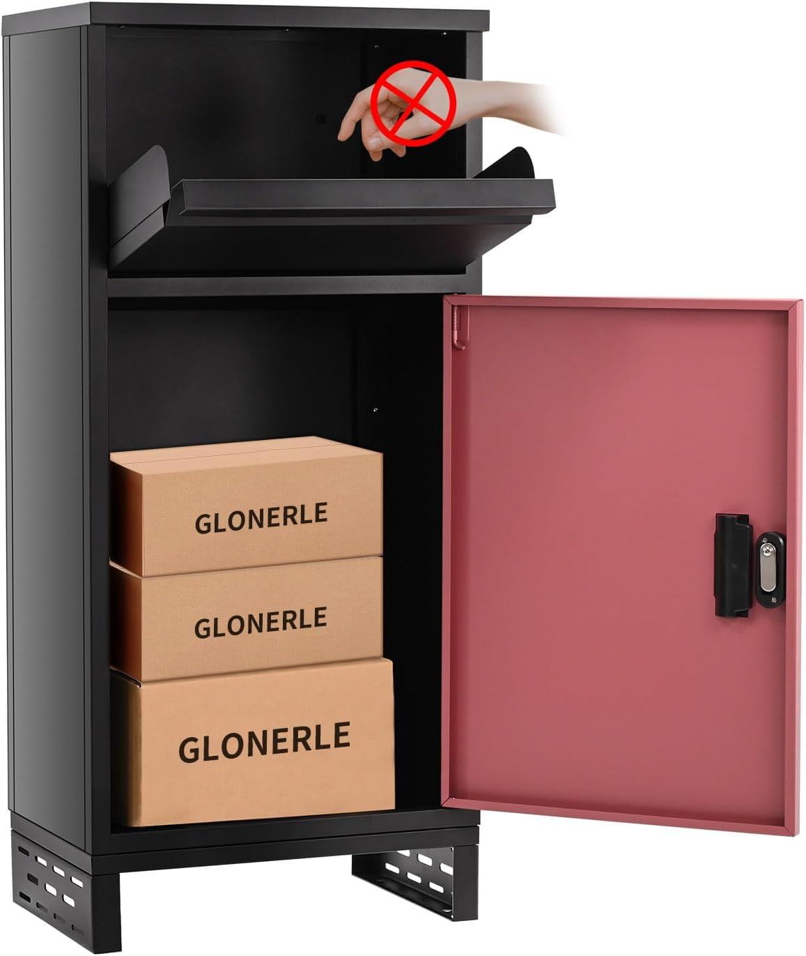 ABORON Outside Package Delivery Boxes,17'' x 11'' x 34'' Locking ...