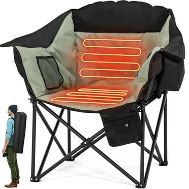 GCI Outdoor Puff Rocker Foldable Insulated Rocking Camp Chair, Amethyst ...