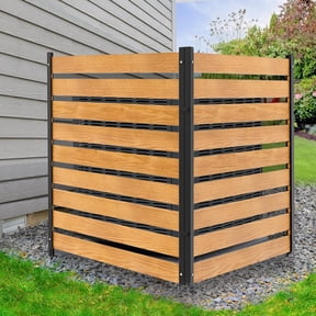 Outdoor Privacy Screens and Trash Can Enclosures for Patio Gardens