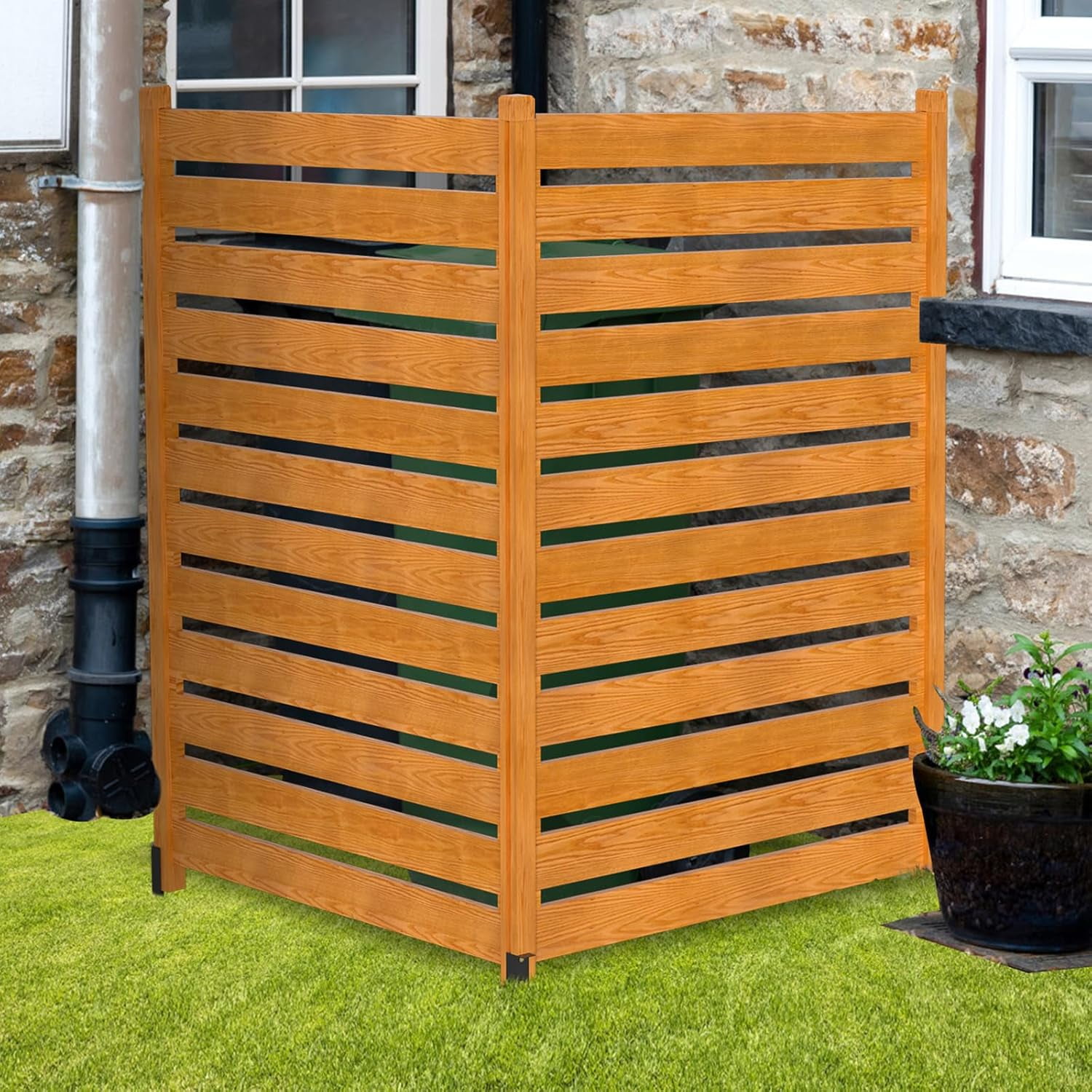ABORON Privacy Screen Outdoor Privacy Fence Panels for Outside, 38"W x ...