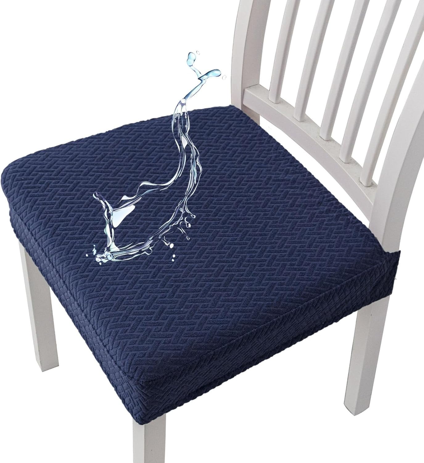 ABOSEDE Waterproof Jacquard Chair Covers, Seat Covers for Chairs ...