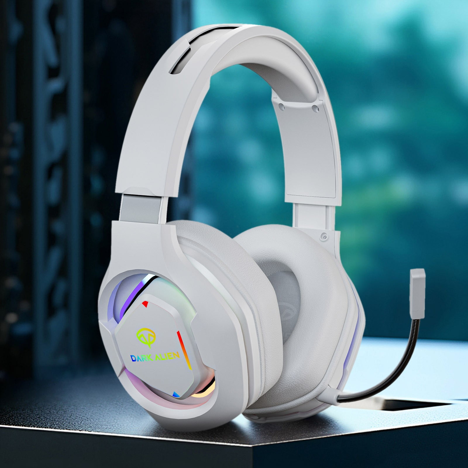ABOUTYES Bluetooth Headphones,Head Mounted Wireless Headphones with ...